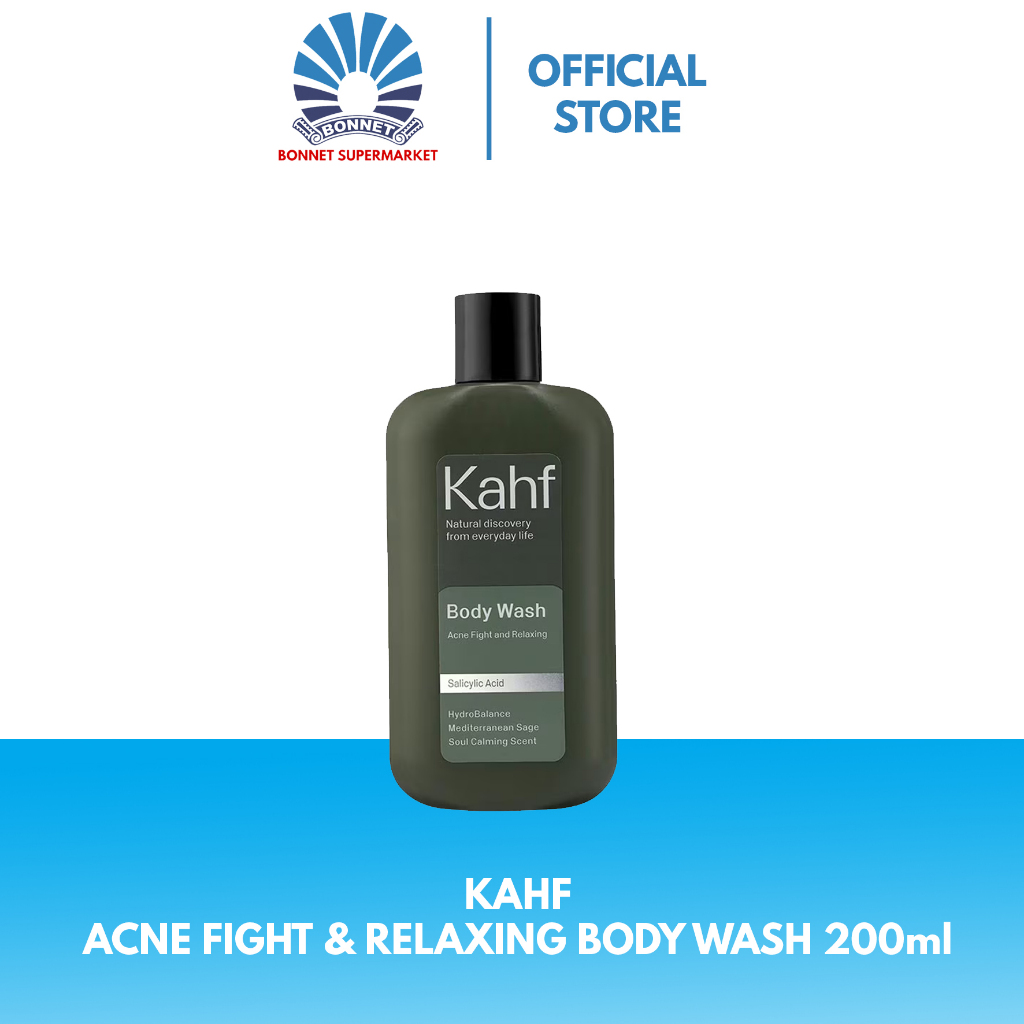 Jual Kahf Acne Fight and Relaxing Body Wash 200ml | Shopee Indonesia