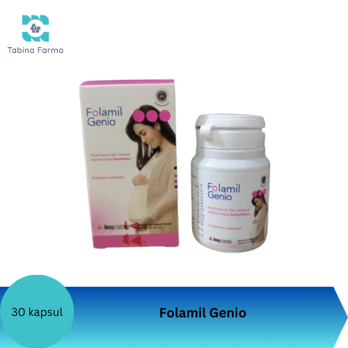 Jual Folamil Genio 30 Kapsul - Multivitamin untuk ibu hamil dan ...