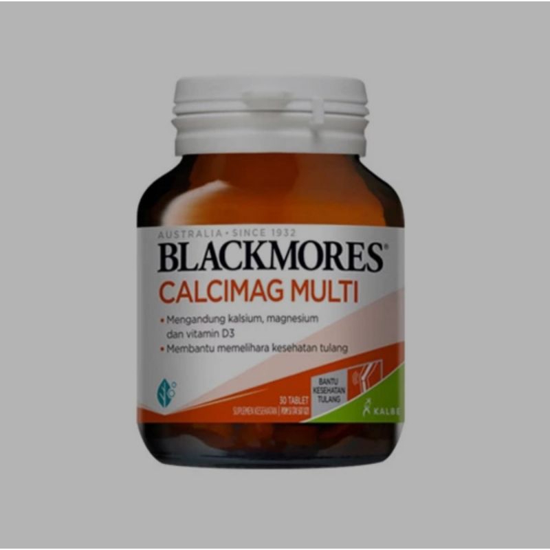 Jual Blackmores Calcimag Multi 30 Tablet BPOM Kalbe | Shopee Indonesia
