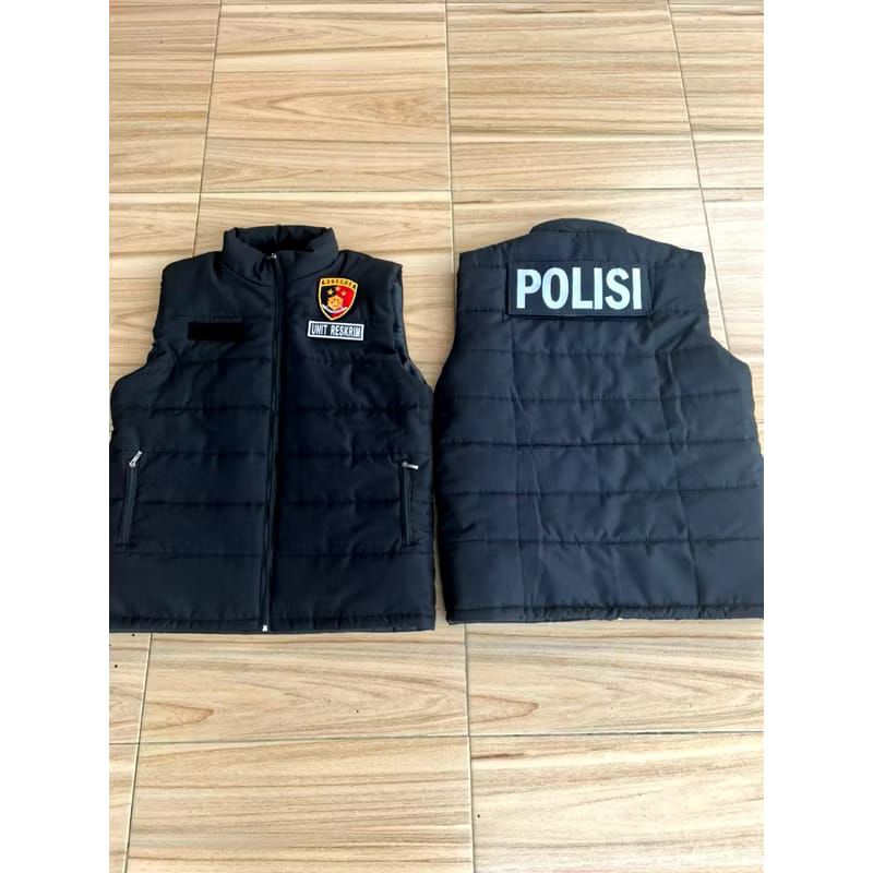 Jual rompi balon rompi reskrim rompi polisi rompi bordir custome ...