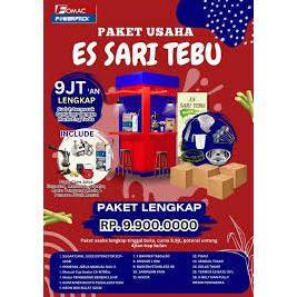 Jual Paket Usaha Es Sari Tebu Include Mesin Sugar Cane Extractor Manual ...