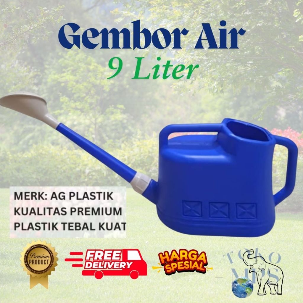Jual Gembor Siram Tanaman 9 Liter Agung Plastik | Shopee Indonesia