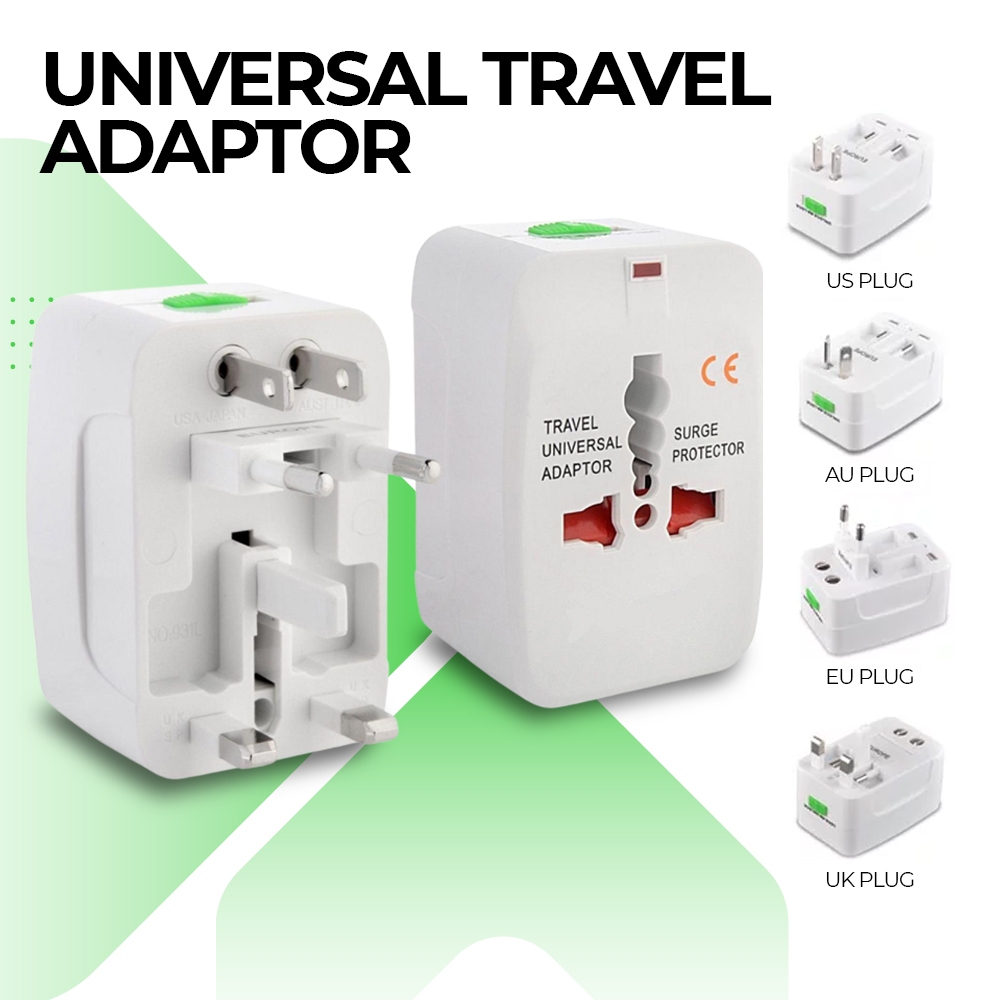 Jual Travel Adaptor Universal Charger Adapter Colokan Stop Kontak ...