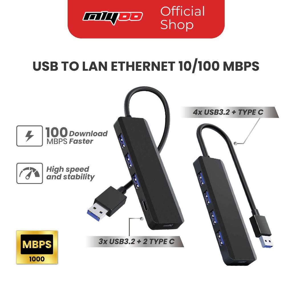 Jual Miyoo USB3.2 TYPE C Adapter Converter HUB Port 5 in 1 High ...