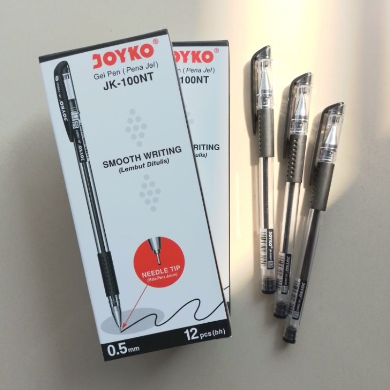 Jual Pulpen Gel Pen Joyko JK-100NT ( 12 Pcs ) [ Original ] | Shopee Indonesia