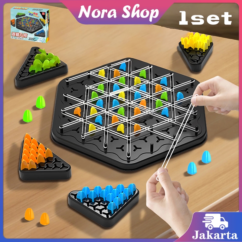 Jual Permainan Papan Mainan Board Game Mainan Anak Papan Berantai ...