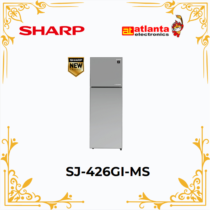 Jual Kulkas 2 Pintu SHARP 315 liter SJ-426GI-MS | Shopee Indonesia