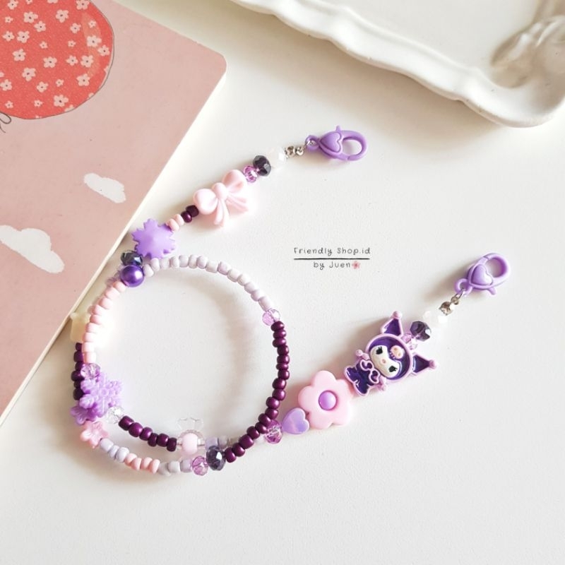 Jual STRAP MASKER FULL MANIK KUROMI BEADS / KALUNG MASKER | Shopee ...