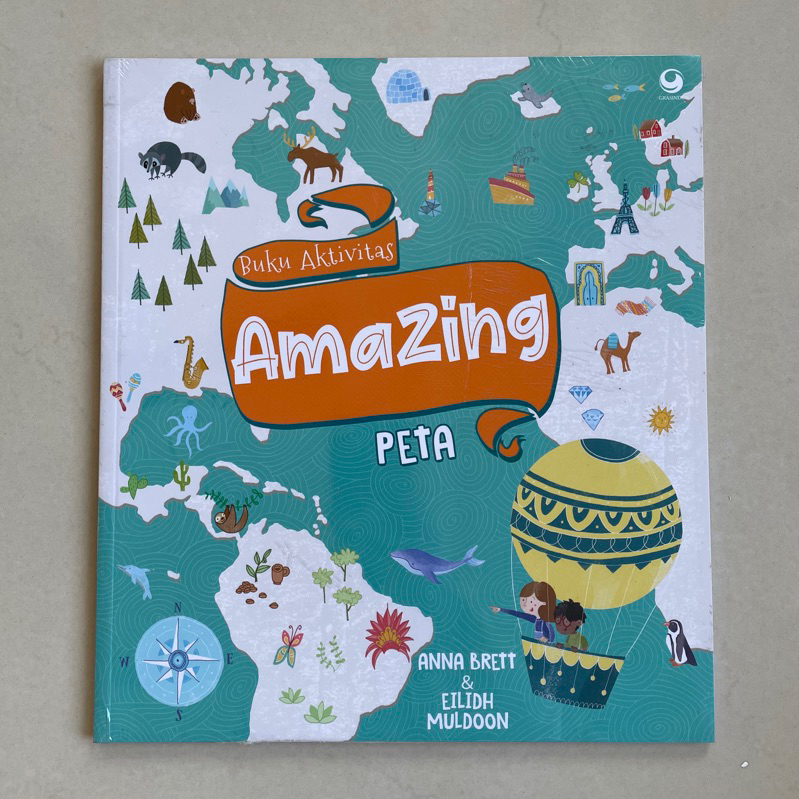 Jual Buku ORI | Aktivitas Amazing Peta | Fakta Puzzle | Shopee Indonesia
