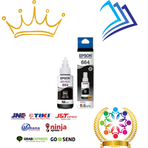 Jual Tinta Epson 664 Black Original | Shopee Indonesia