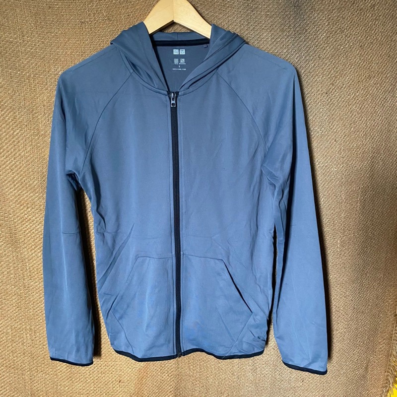 Jual Uniqlo Dry Ex Grey Jacket Woman | Shopee Indonesia