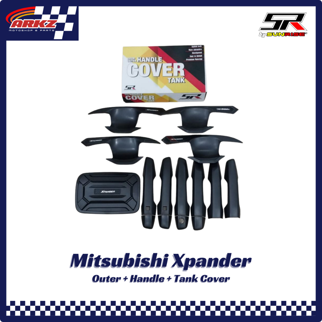 Jual PROMO PAKET OUTER HANDLE + TANK COVER PINTU DAN TUTUP TANGKI MOBIL XPANDER & CROSS BY ...