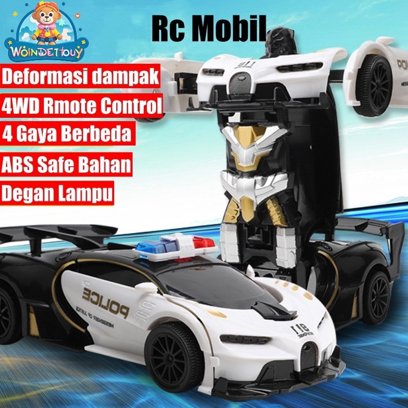Jual 2 in 1 Listrik RC Mobil Robot Luar Ruangan Remote Control Olahraga ...