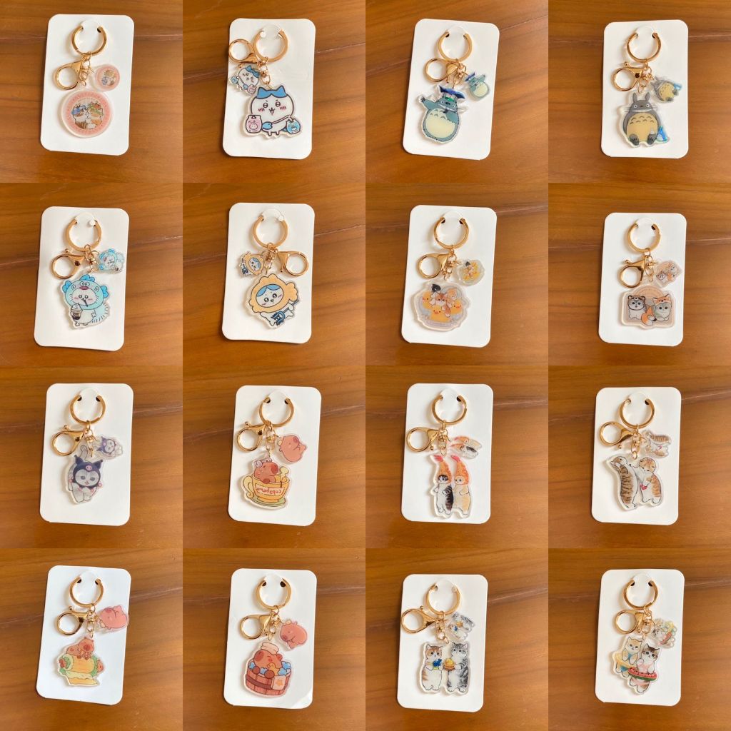 Jual Gantungan Kunci Keychain Ganci Karakter Kartun Mofusand Hiu ...