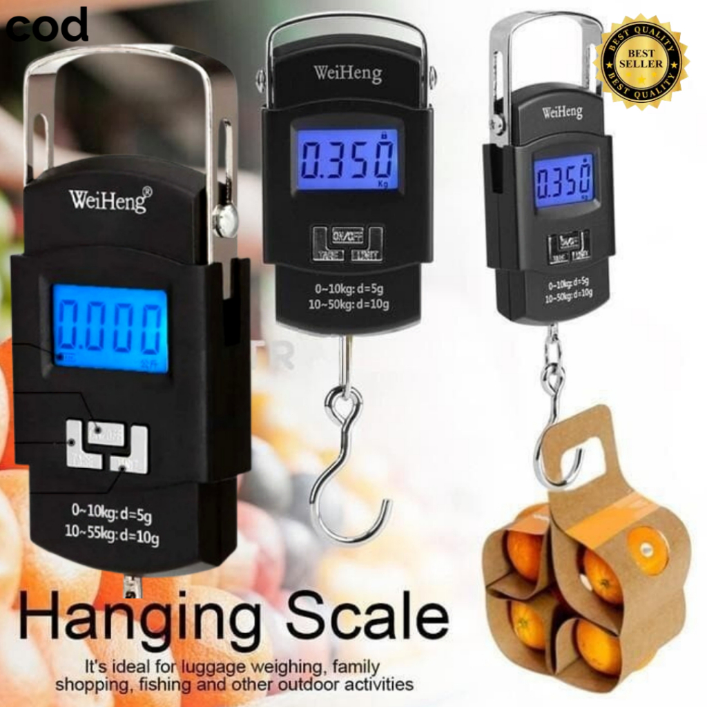 Jual Timbangan Gantung Digital 50kg Murah Timbangan Gantungan Digital ...