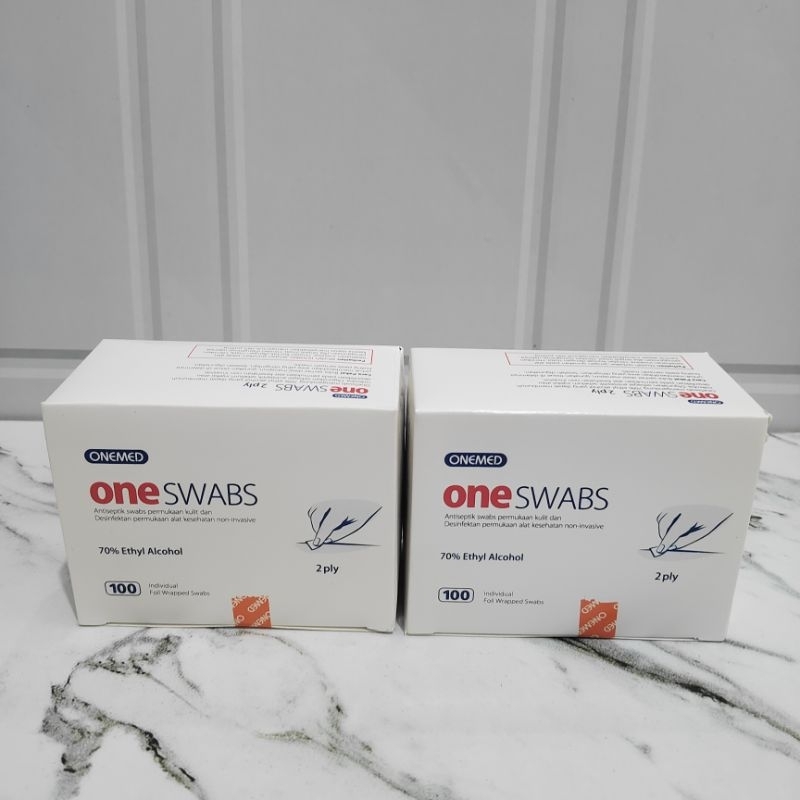 Jual Alkohol Swab Onemed/ Alcohol swab Onemed/ Tissue Alkohol Onemed ...