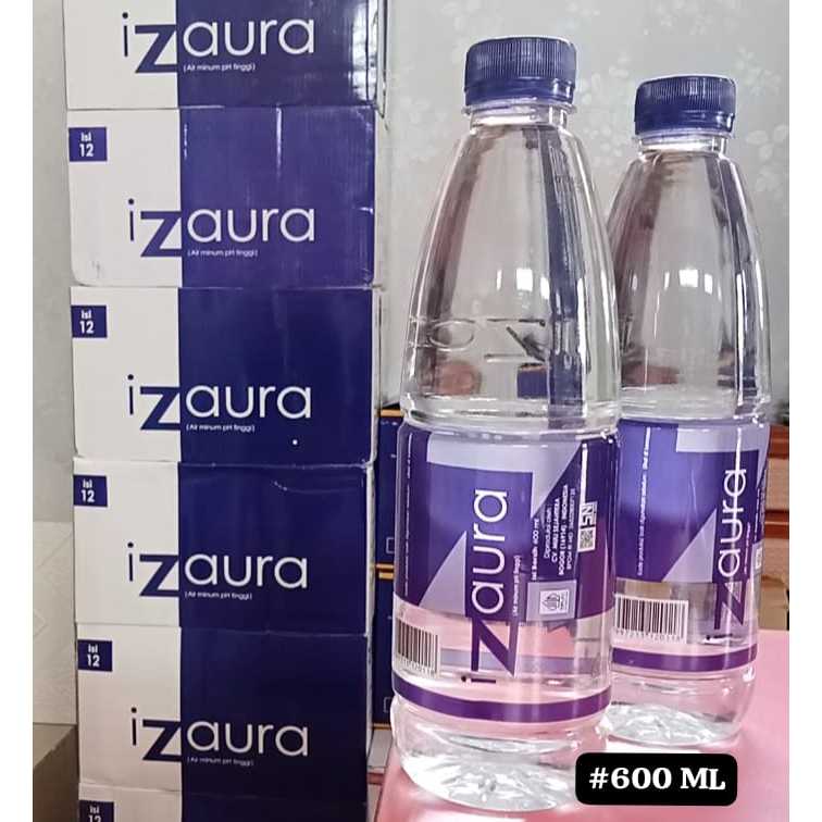 Jual iZaura Air Minum Alkali pH Tinggi Kartonan (12 Botol) | Shopee ...