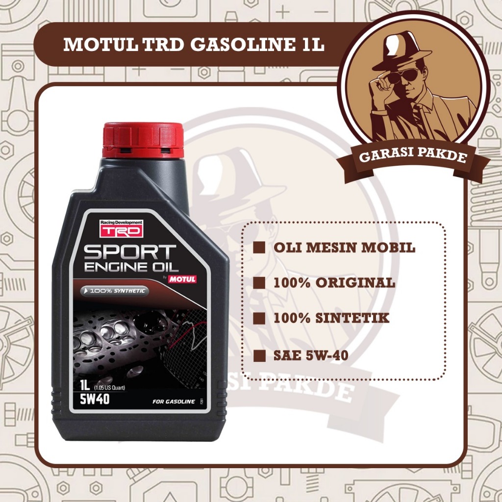 Jual Motul TRD Gasoline 1L - Oli Mesin Mobil Bensin Original | Shopee ...