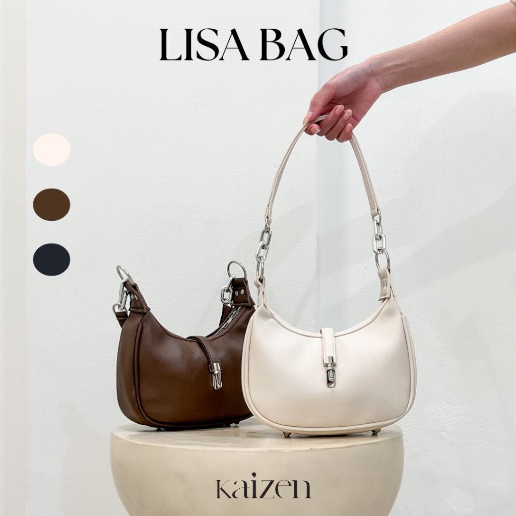 Jual KAIZEN | Lisa Handbag | Tas Tangan Wanita Korea | Tas Kulit ...