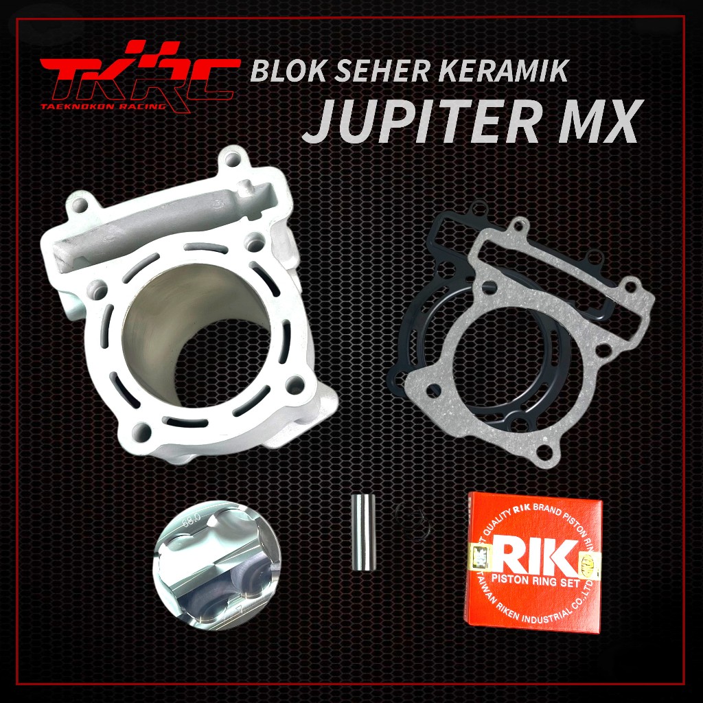Jual BLOK SEHER KERAMIK TKRC BORING BORE UP JUPITER MX KING MX OLD R15 ...