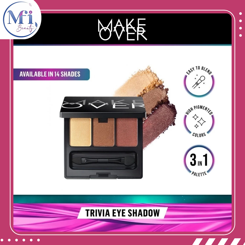 Jual MFI - MAKE OVER Trivia Eye Shadow 6 g | Shopee Indonesia