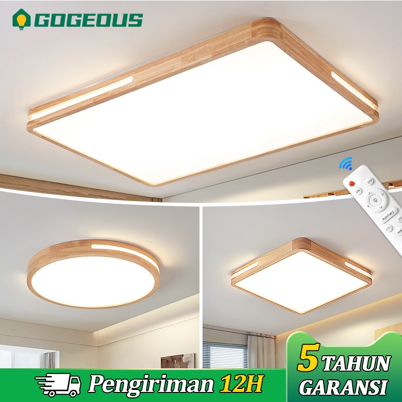 Jual COD Lampu Plafon Minimalis Ruang Tamu Kamar Tidur Rumah PVC 3 ...