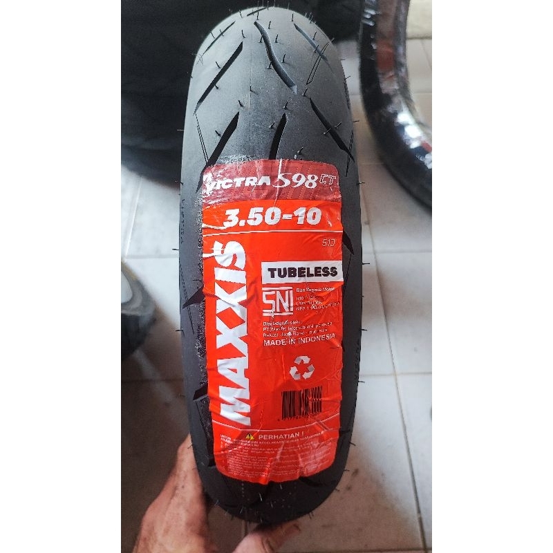 Jual ( CT- RING 10 ) MAXXIS VICTRA CT VESPA 3.50-10 / 350-10 TUBLES ...