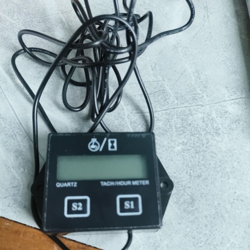 Jual Tachometer digital untuk mengecek RPM mesin Chainsaw, motor dan ...