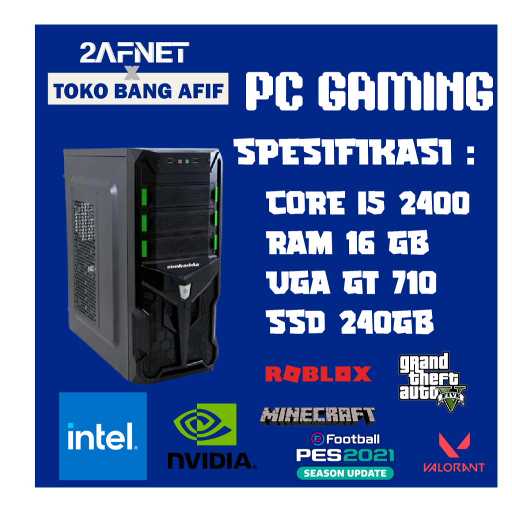 Jual PC GAMING TERMURAH | GT710 | I5 | DIBAWAH 2 JUTA | UNIT SECOND BERGARANSI | Shopee Indonesia