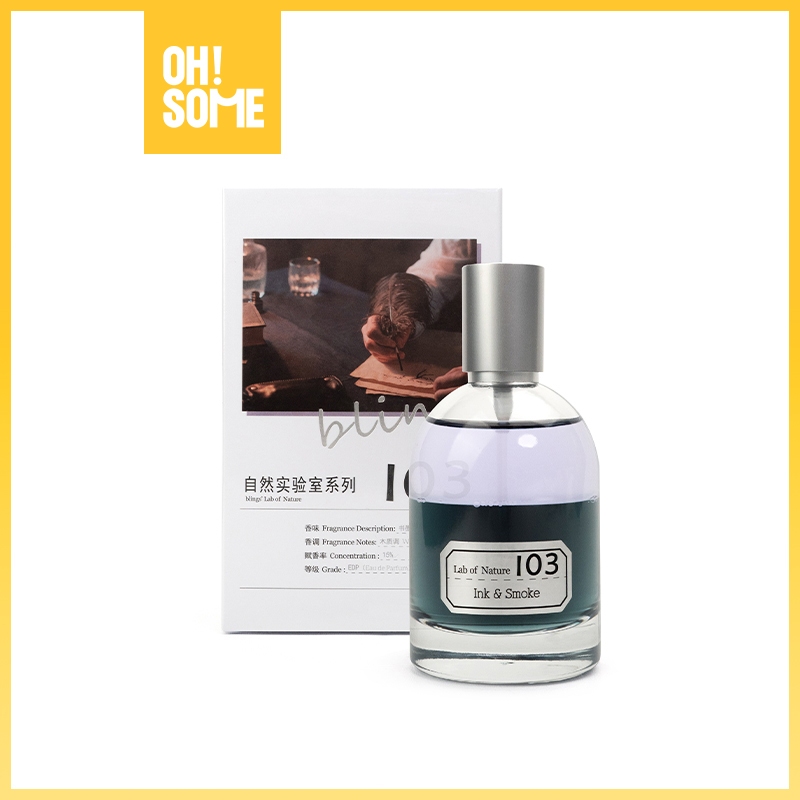 Jual OHSOME - Blings Lab of Nature Series Ink & Smoke Perfume 50ml ...