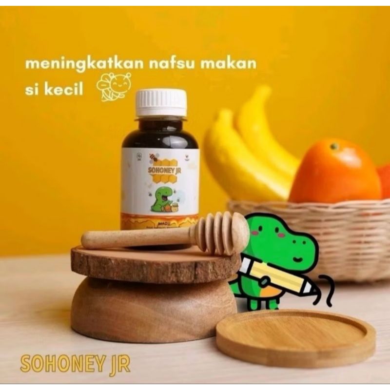 Jual Sohoney Jr - Multivitamin Penambah Nafsu Makan Anak paket 1 Box - Madu | Shopee Indonesia