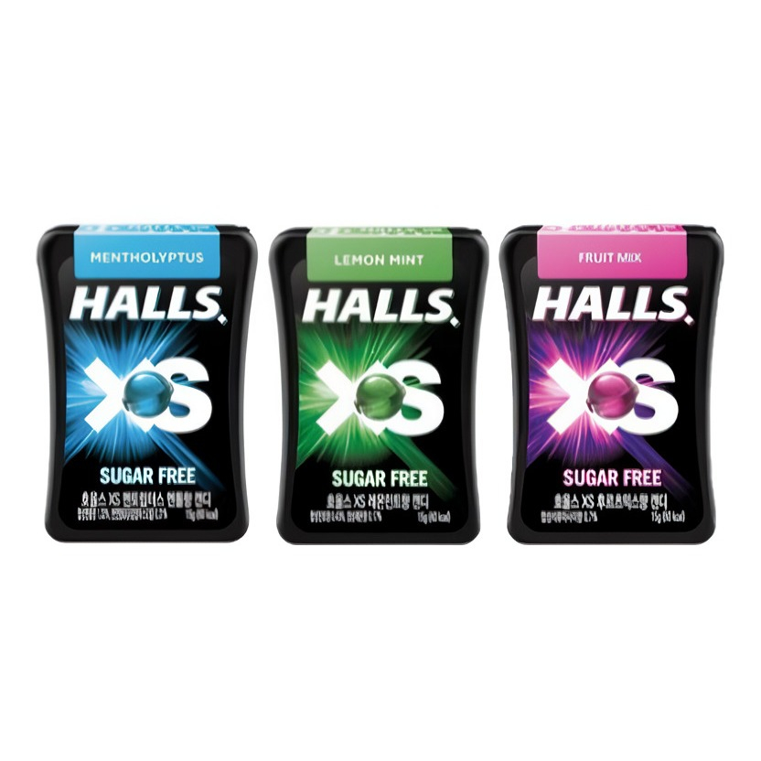 Jual Halls XS Sugar Free/ Halls Candy Stick/ Permen Halls Ori Thailand ...