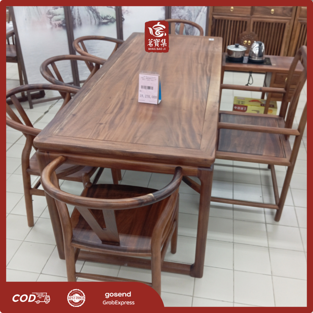 Jual MING BAO JI Meja Teh China Set Z-004 Furniture Set Meja Teh Kursi ...