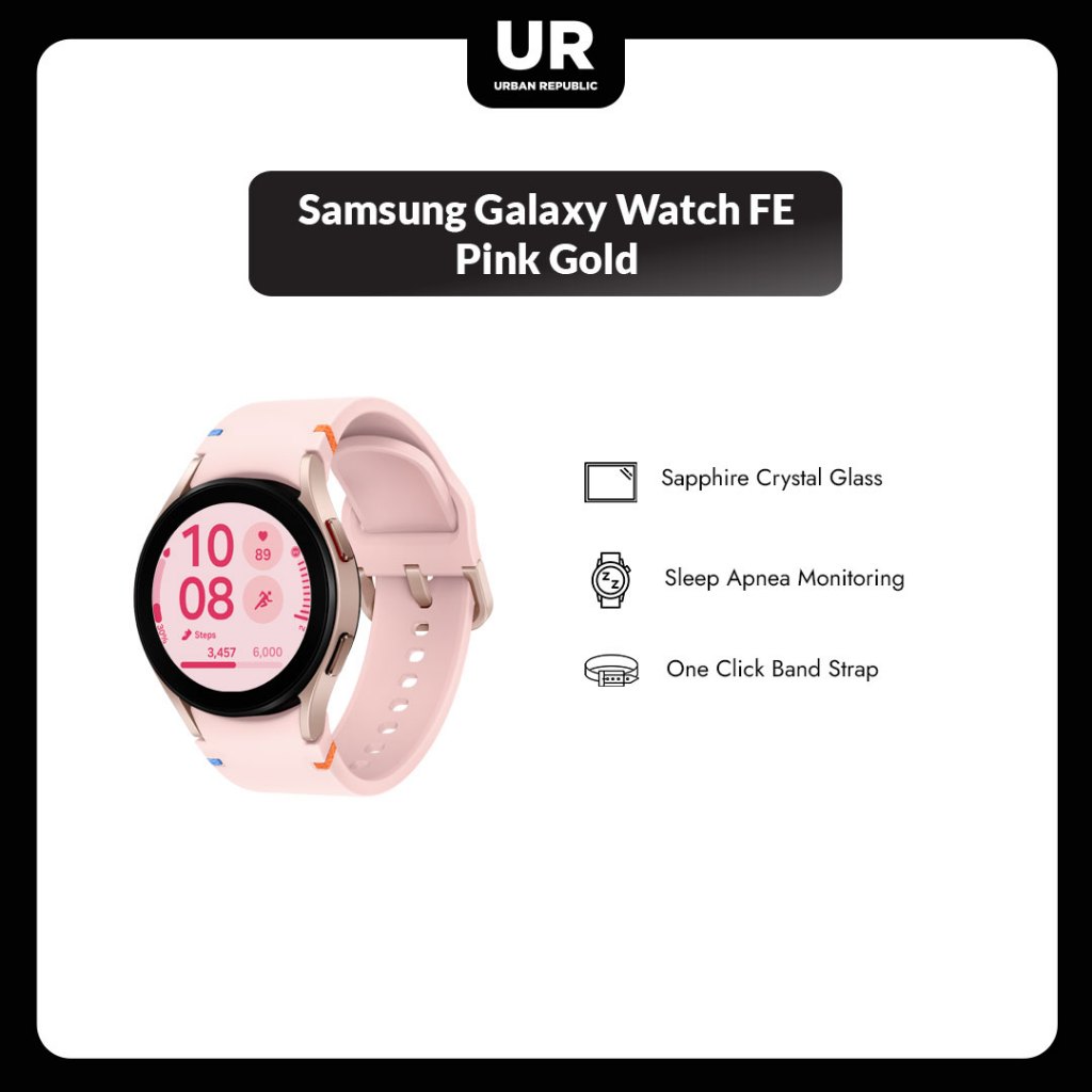 Jual Samsung Galaxy Watch FE - Pink Gold | Shopee Indonesia