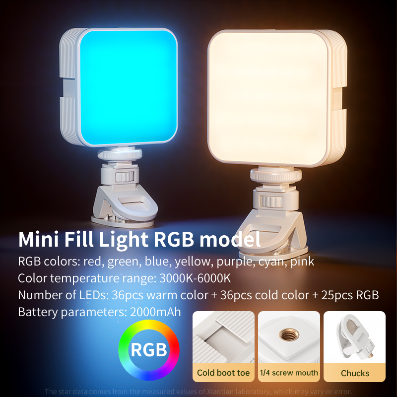 Jual JOPREE K7 RGB Portable Lampu LED Mini Fotografi Video Lighting for ...