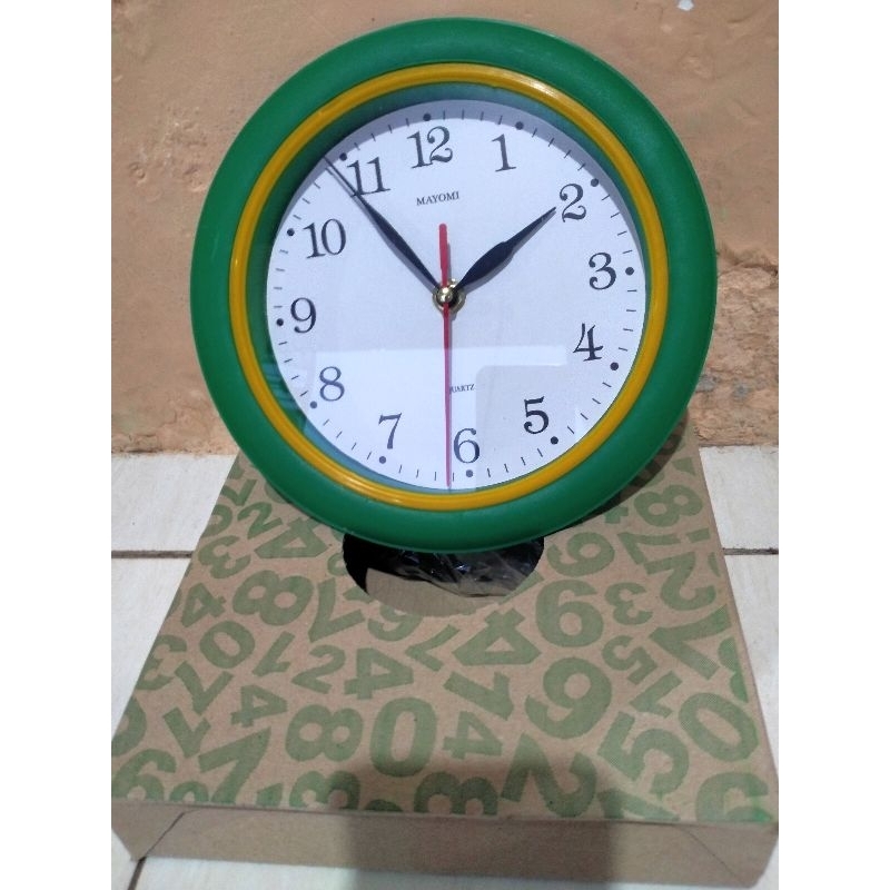 Jual JAM dinding MINIMALIS,merk mayomi tipe 918. | Shopee Indonesia