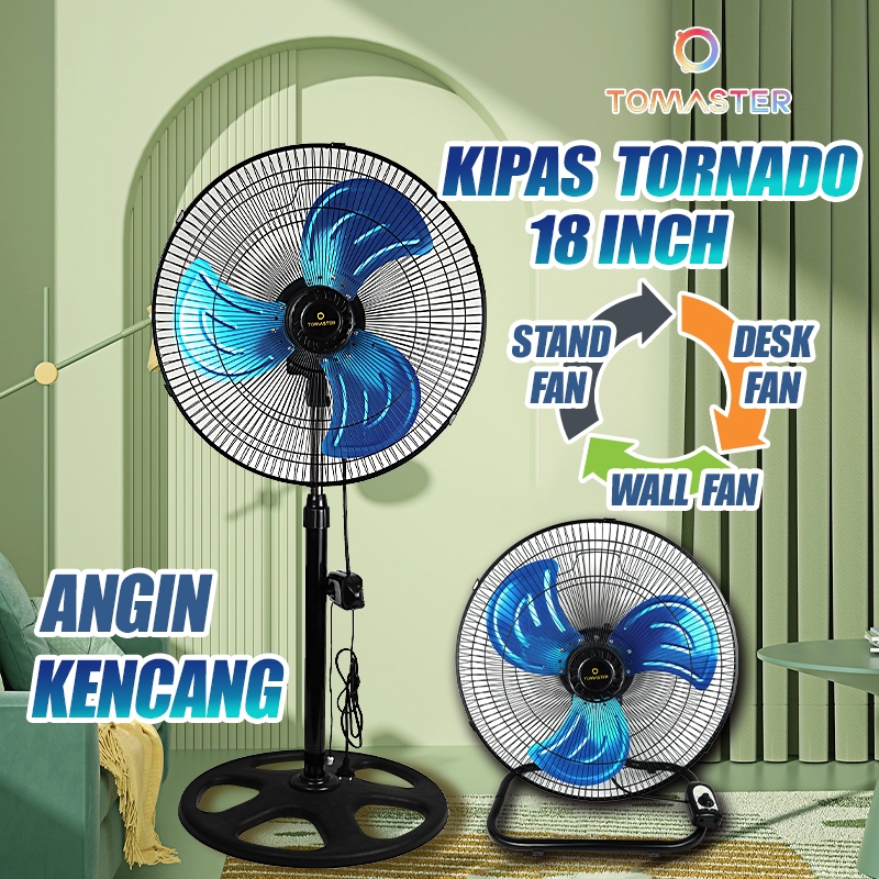 Jual Tomaster kipas angin/Kipas angin besi JUMBO 18 inch /TORNADO FAN ...
