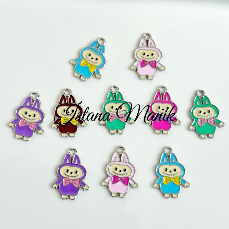 Jual Mote Charm Enamel Alloy Liontin Labubu Sanrio Kuromi Cinnamoroll ...