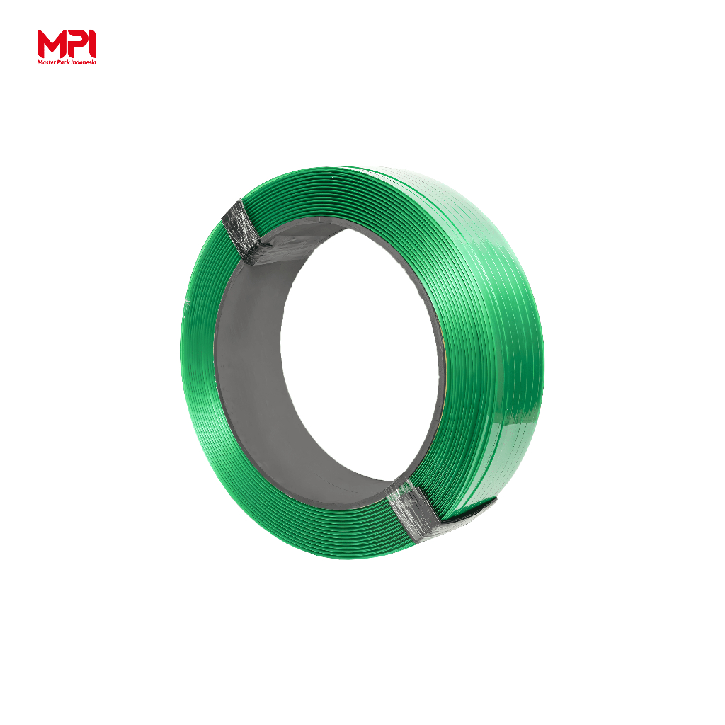 Jual Tali Strapping Band Polyester PET Hijau 15.5mmx20 kg - Tali PET ...