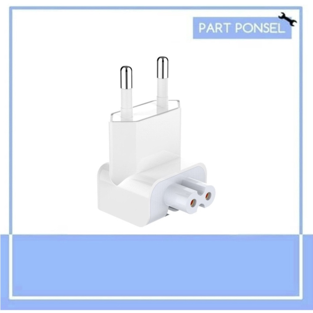 Jual Kepala Charger AC Plug Adaptor Macbook sambungan Ipad Iphone ...