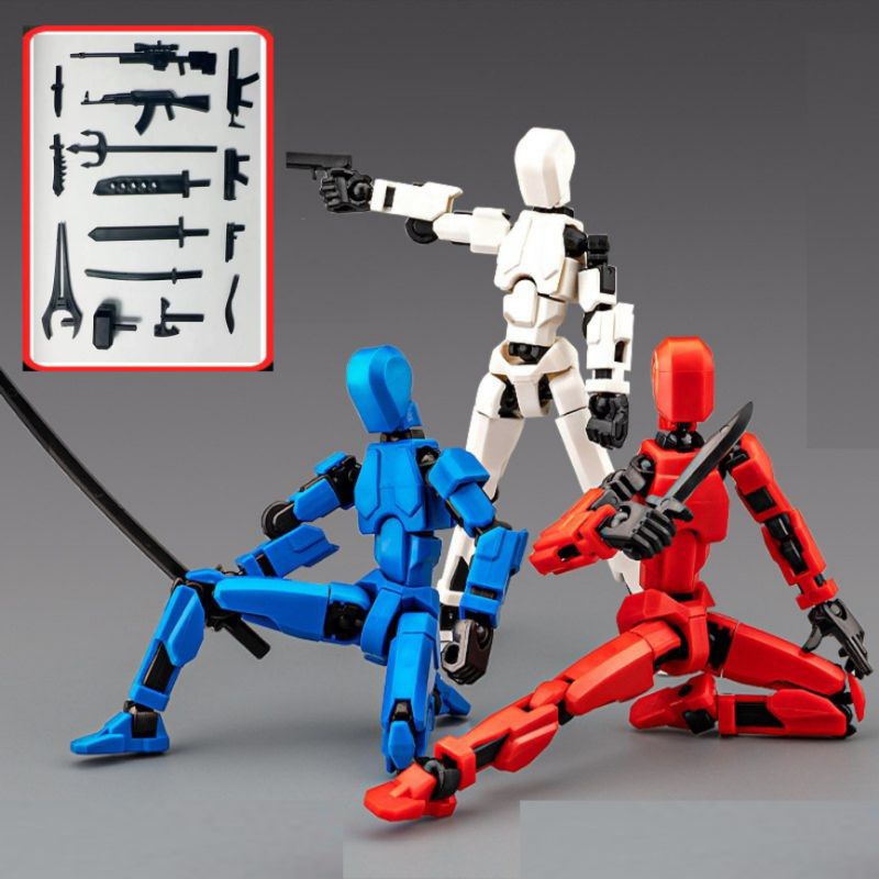 Jual Dummy 13 Action Figure Joint Movable Articulated 3D | Mainan Multi ...