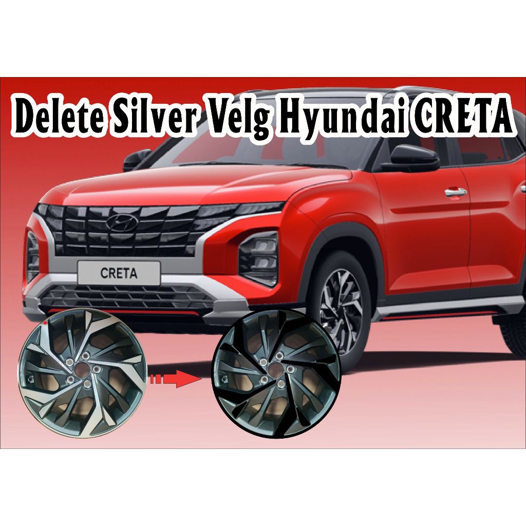Jual DELETE SILVER VELG HYUNDAI CRETA | Shopee Indonesia
