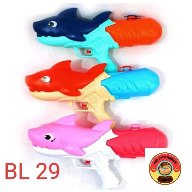 Jual Mainan Pistol Air Hiu / Mainan pistol Water Gun Shark / Mainan ...