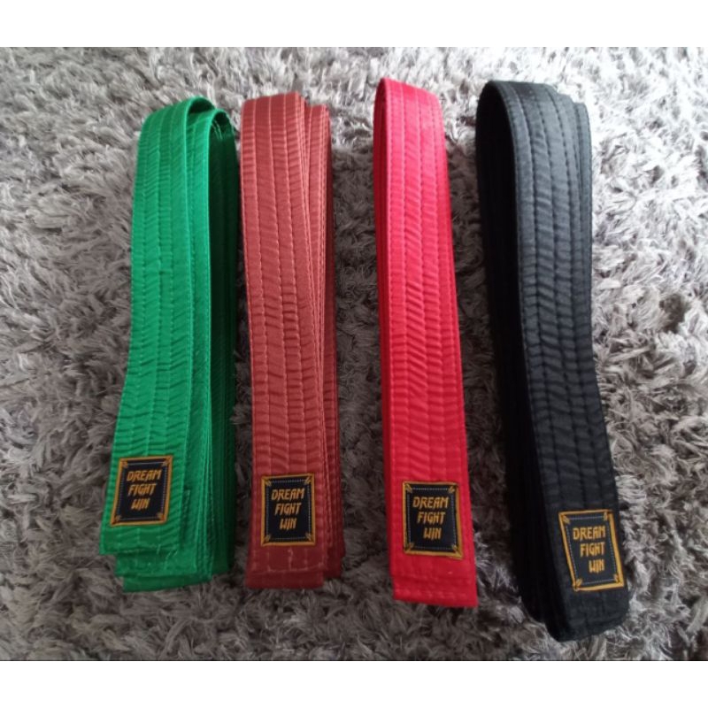 Jual sabuk murah karate silat taekwondo tipe basic | Shopee Indonesia