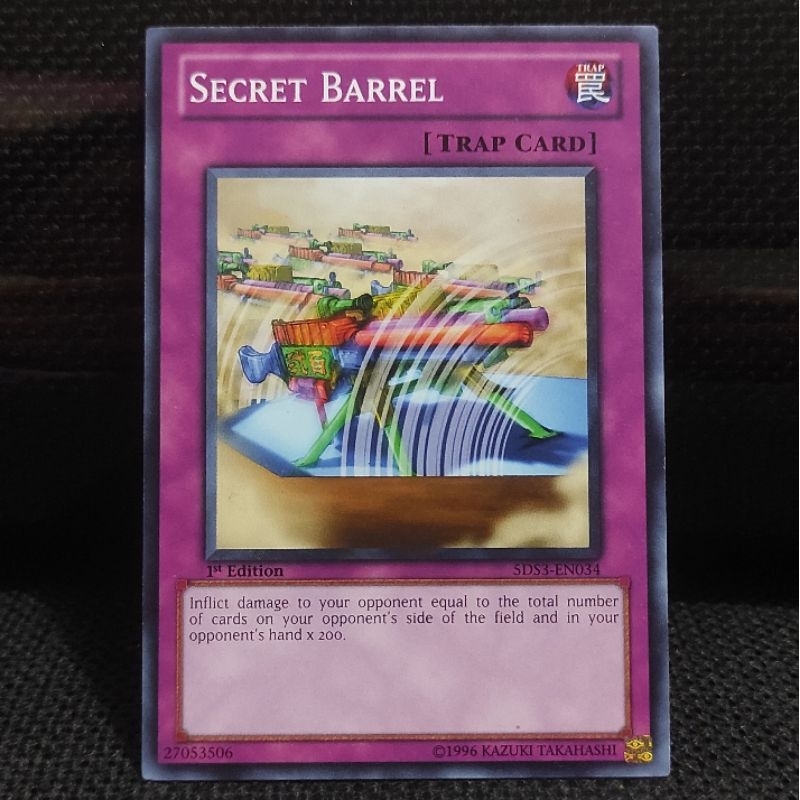 Jual Kartu Yugioh TCG Secret Barrel Common C ORI SDS3 NM | Shopee Indonesia