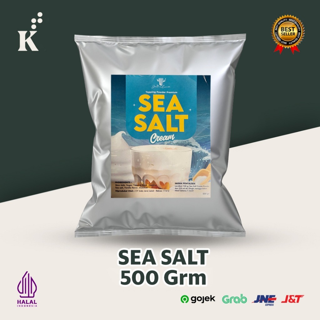 Jual Topping Sea Salt Cream Javaland 500 gram | Shopee Indonesia