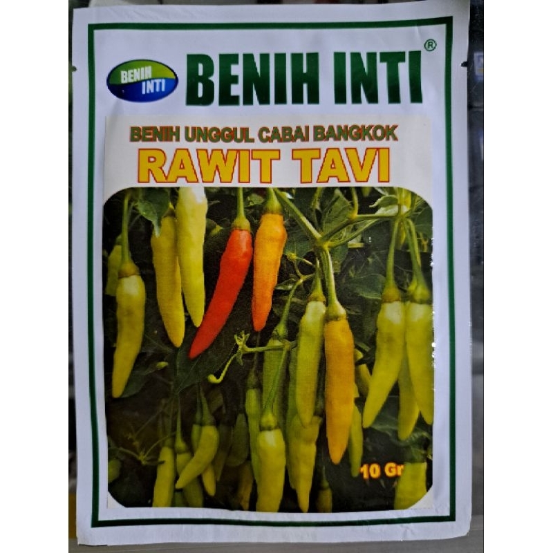 Jual Benih Unggul Cabai Bangkok RAWIT TAVI 10 Gr Produksi Benih Inti ...