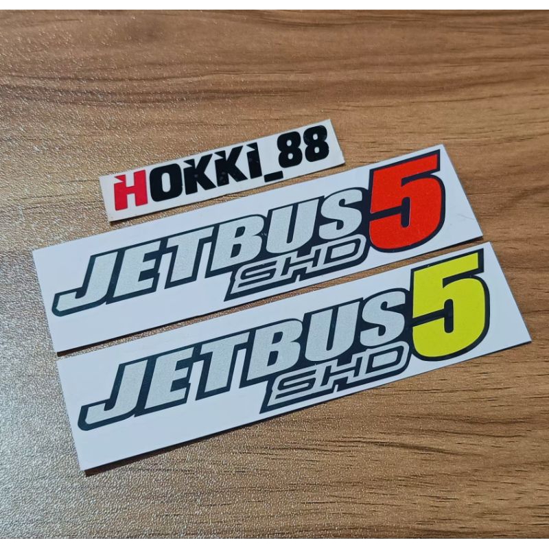 Jual Stiker JETBUS 5 SHD Sticker BUS cutting | Shopee Indonesia