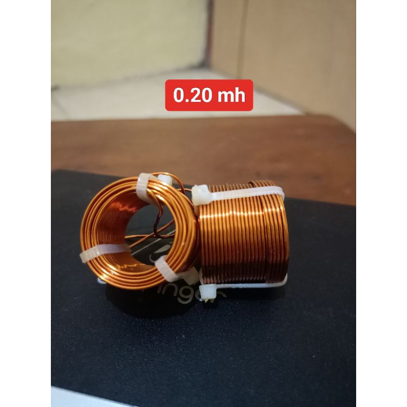 Jual Coil Inductor 0.20 mh Lilitan 0.20 mh 1mm Helenic Gulungan ...