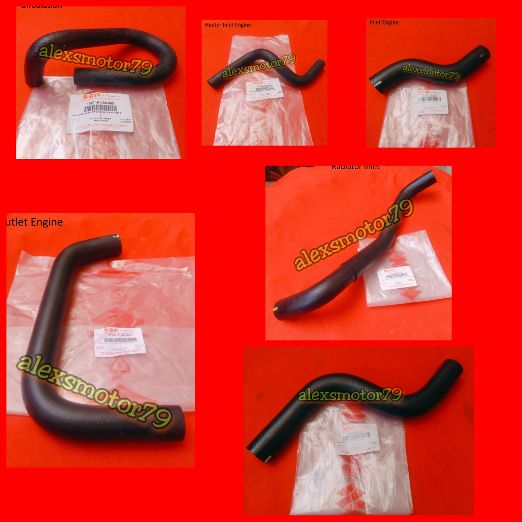 Jual Selang Radiator Set Suzuki APV Old Arena Mega Carry Original SGP ...